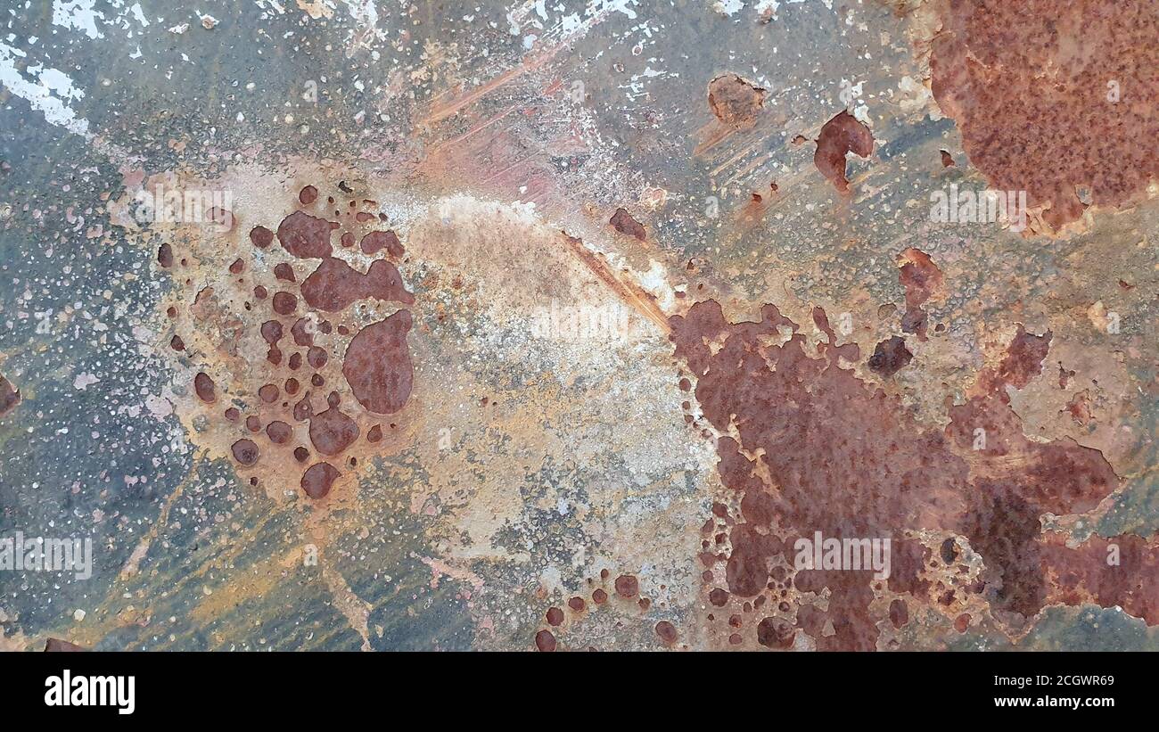 Rust texture in close up Stock Photo - Alamy