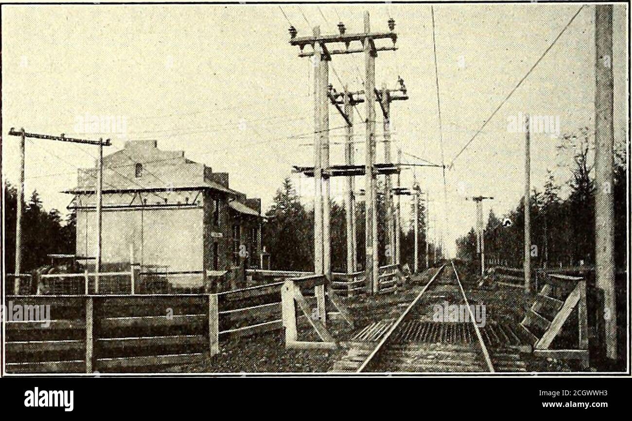 . Electric railway journal . messenger cable having a safetensile ...