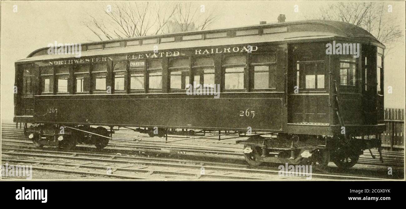 . Electric railway review . theNorthwestern Elevated Railroad, Chicago ...