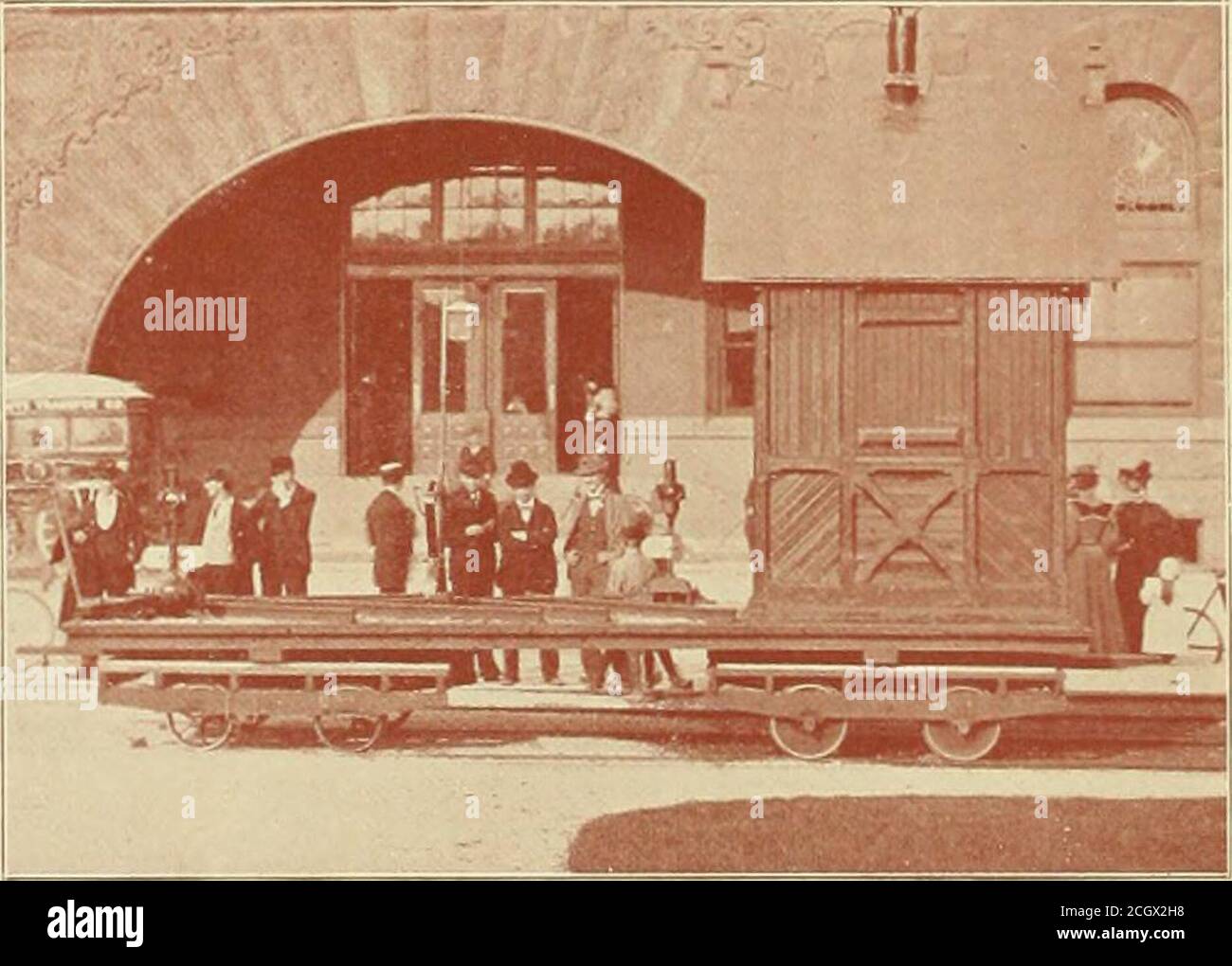 . The street railway review . ELECTRIC CABOOSE. SWITCH YARD FLOAT. The ...