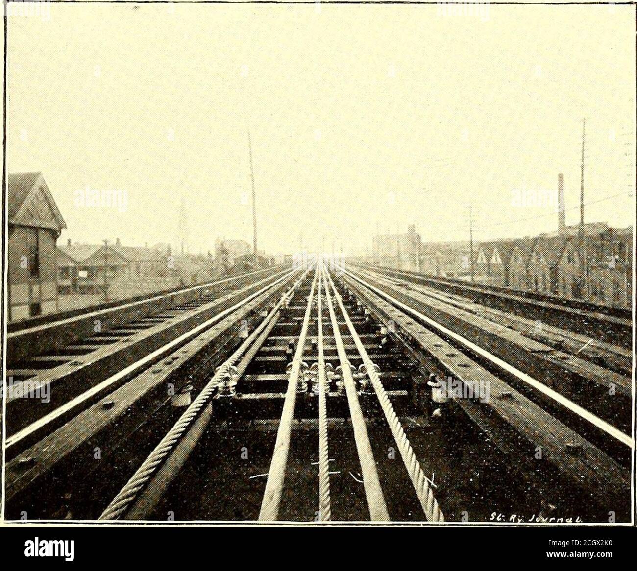. The Street railway journal . FIG. 1.—INTERIOR OF STATION. FIG. 3 ...