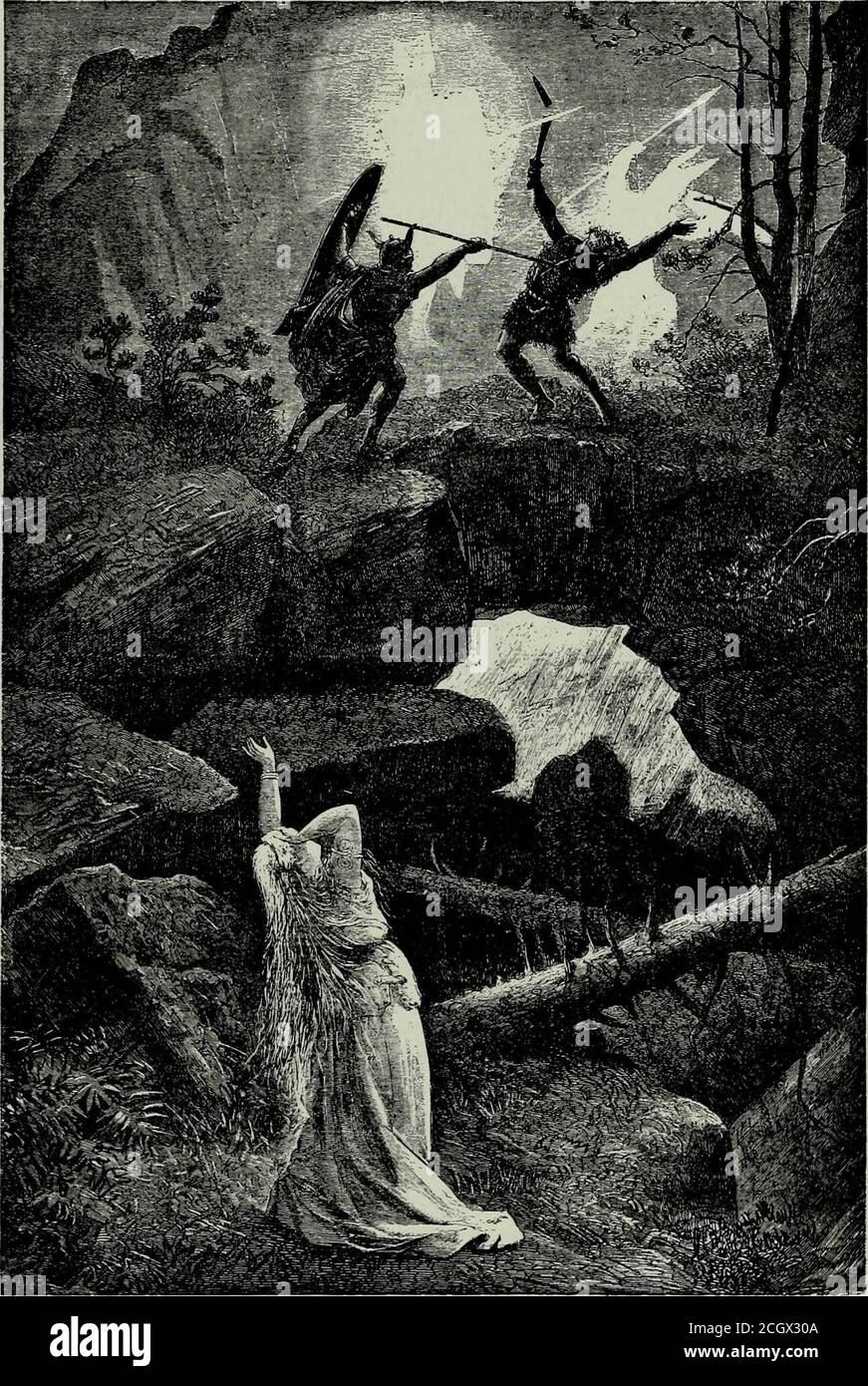 . Richard Wagner : his life and works . yUT*W&? COSTUME OF WOTAN AS A ...