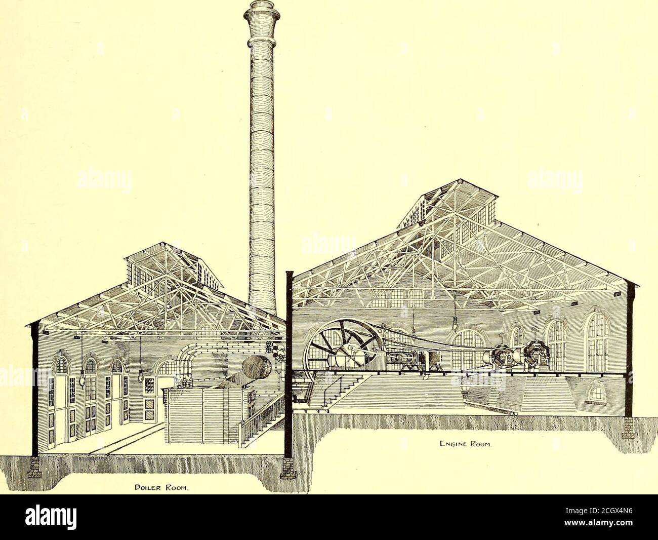 . The Street railway journal . mil FIG. 16.—EXTERIOR OF CAR HOUSE ...