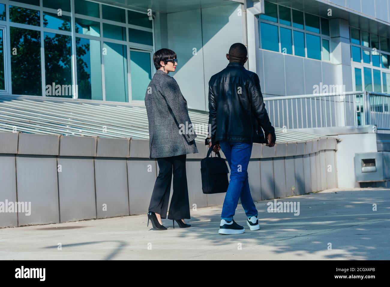 Formally dressed people office business meeting man woman hi-res stock ...