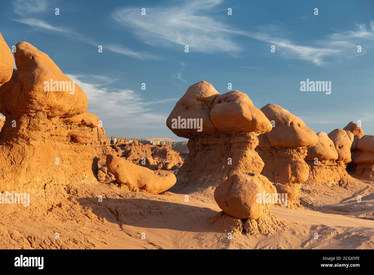 HooDoos in Goblin Valley State Park, San Rafael Desert, Emery, Utah ...