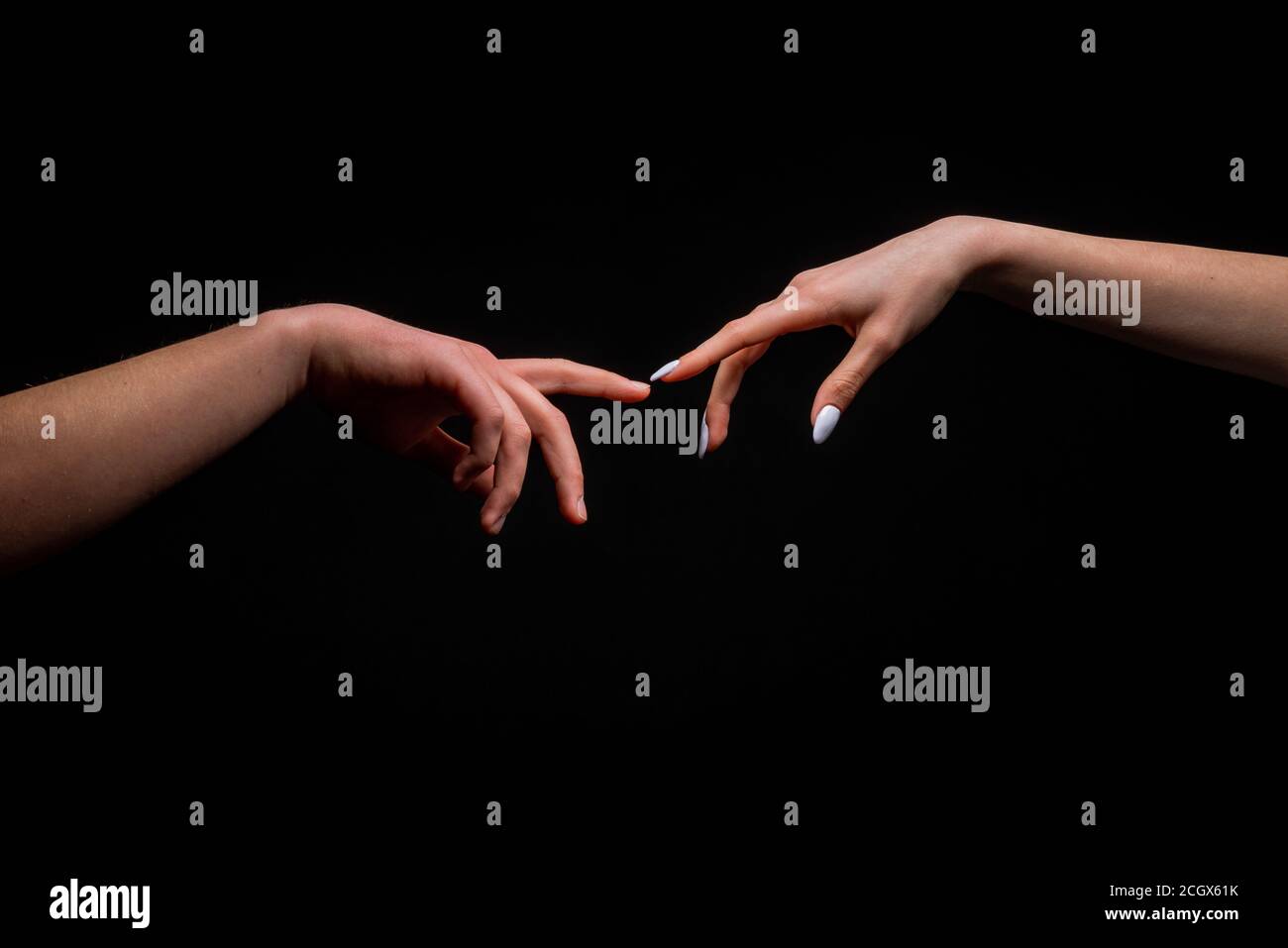 Creation Of Adam Hands Original