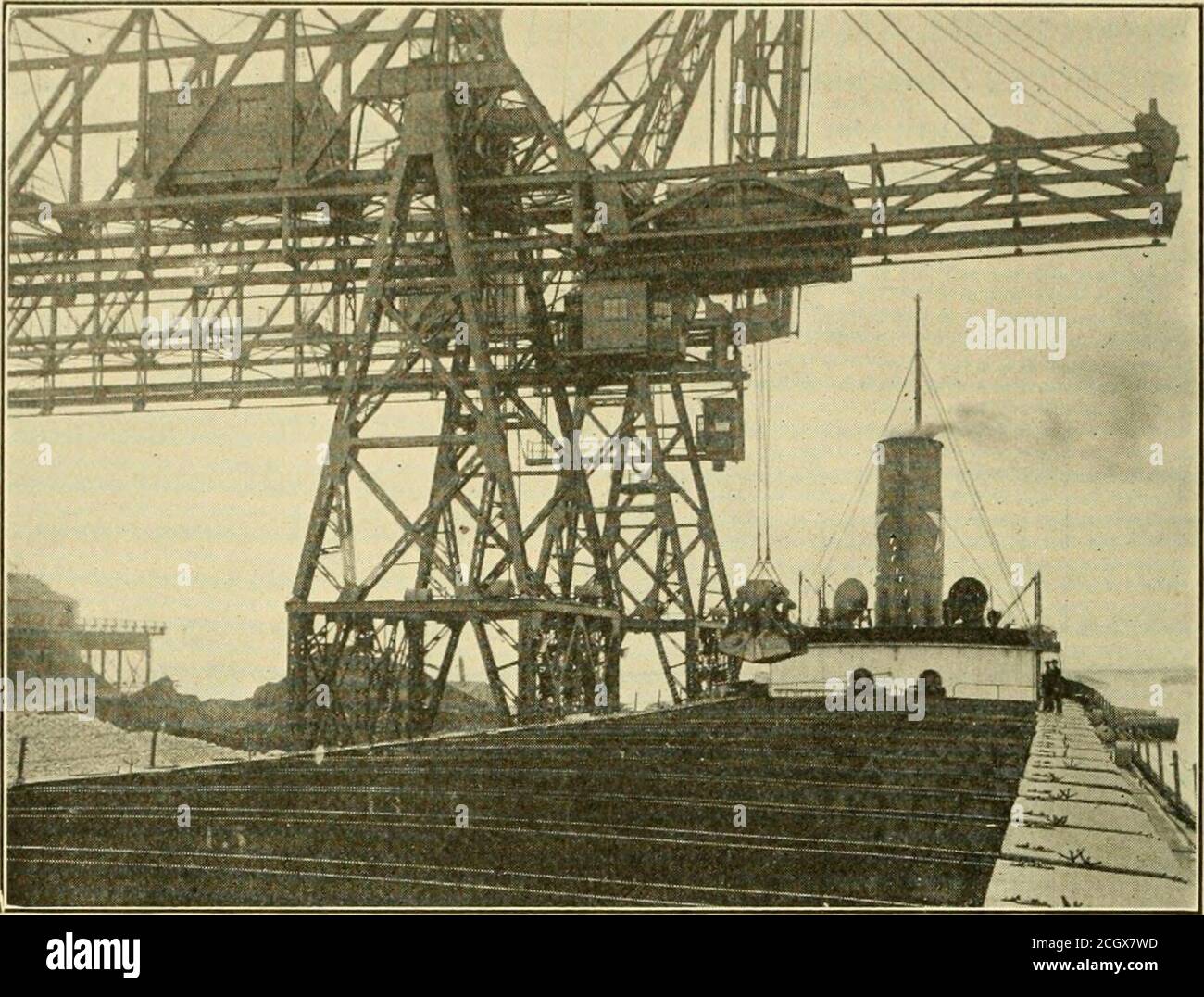 . Ports and terminal facilities . terial in removing it to alarge stock ...