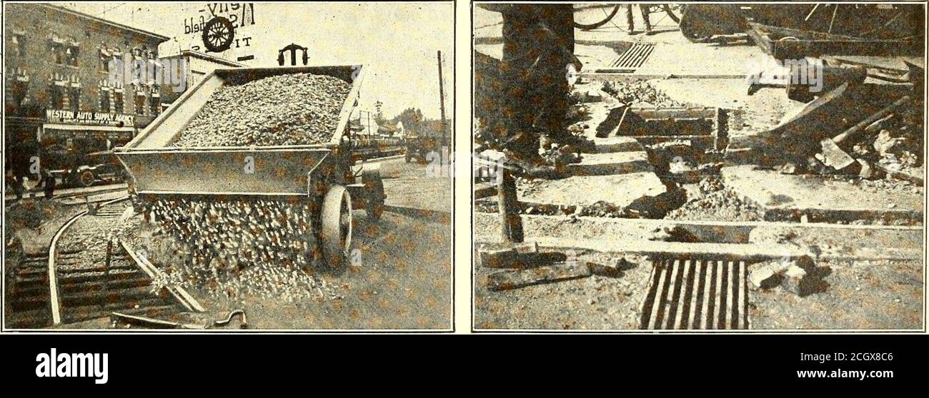 . Electric railway journal . e the weld would break. This test ...