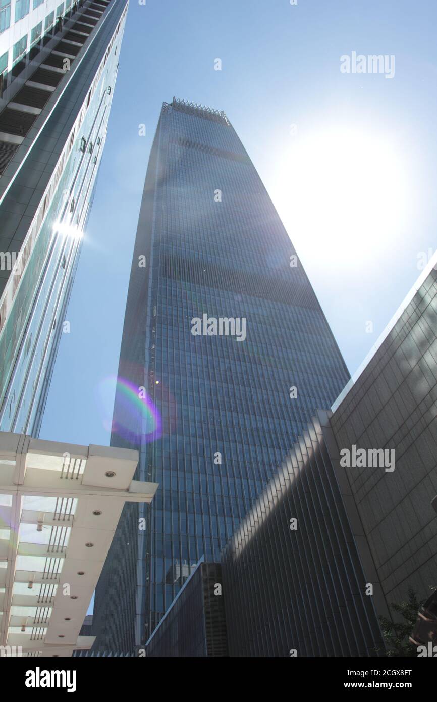 Cityscape view to modern buildings and skyscrapers in Beijing, China ...
