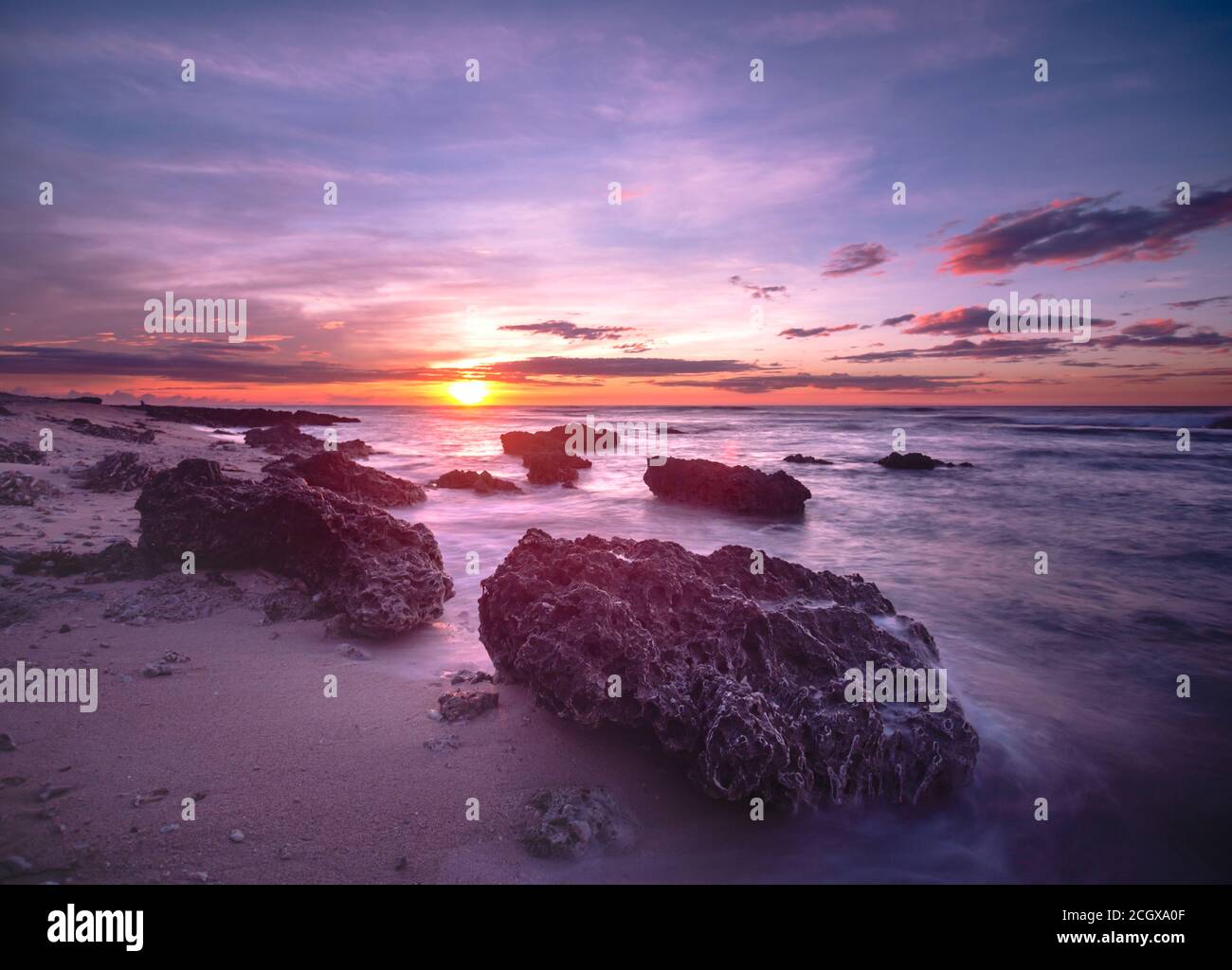 Twilight at the Beach, Apatot, San Esteban, Ilocos Sur, Philippines ...