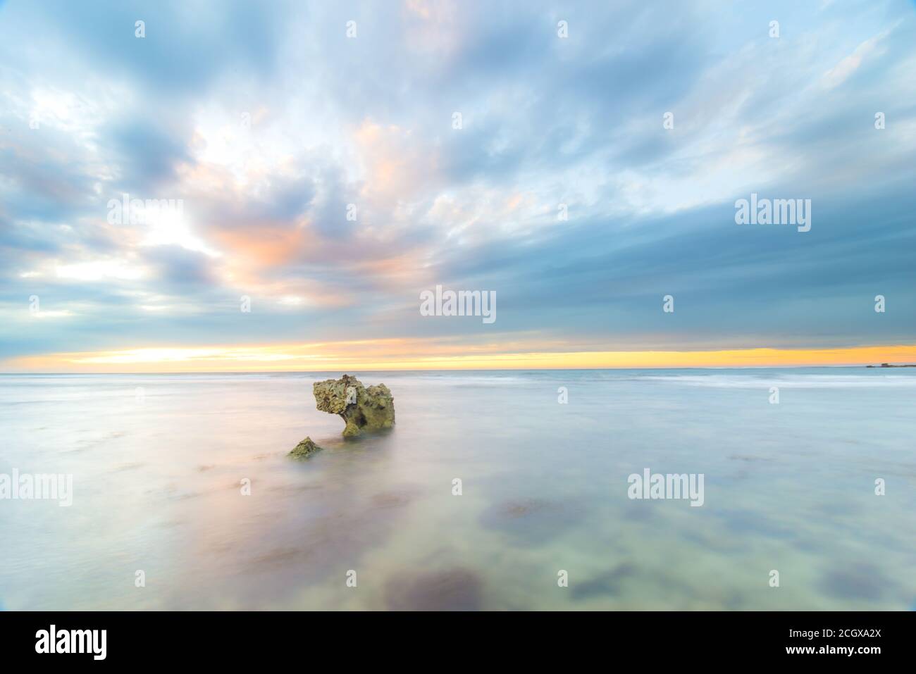 Twilight at the Beach, Apatot, San Esteban, Ilocos Sur, Philippines ...