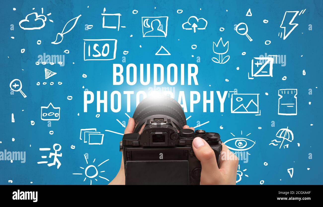 Hand taking picture with digital camera and BOUDOIR PHOTOGRAPHY ...