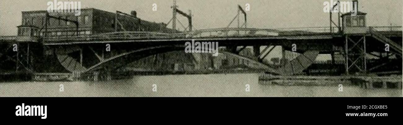 . The street railway review . SCHERZER ROLLING LIFT I.RIDGE AT NORTH ...