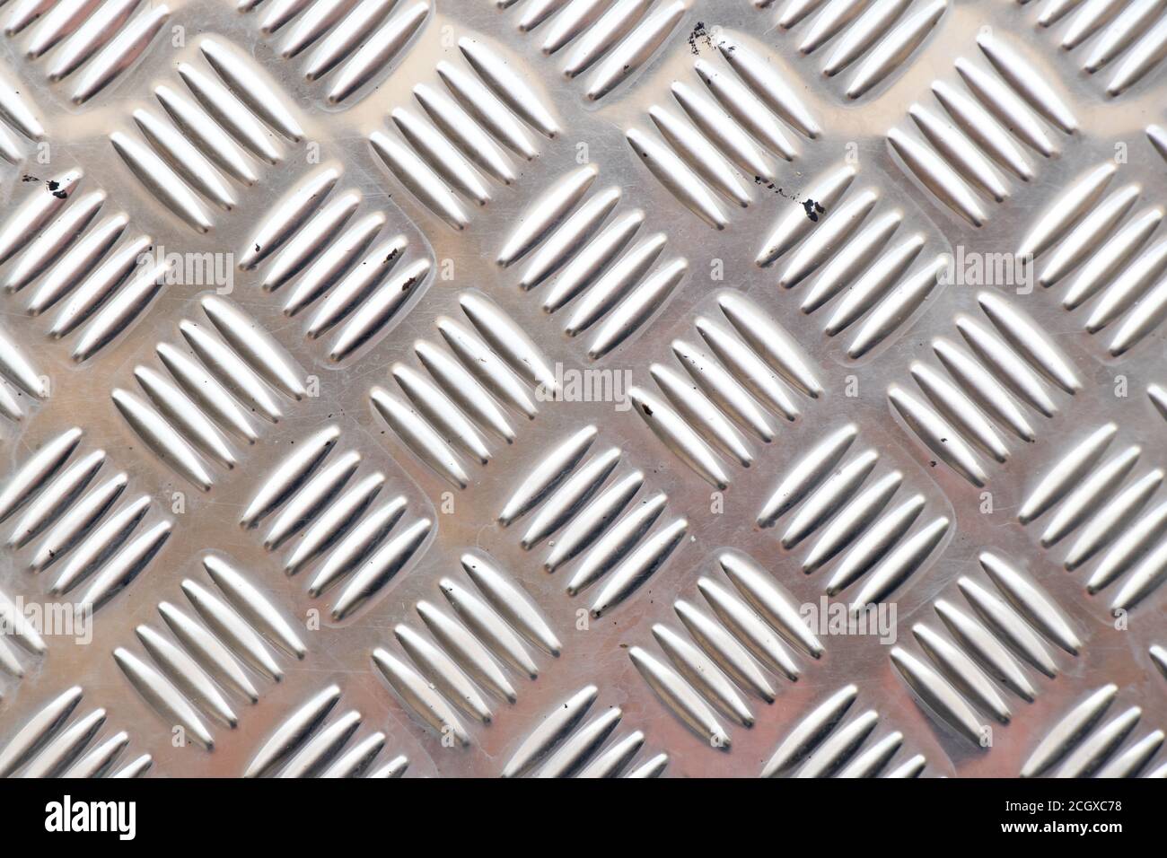 Silver color non-slip metal floor pattern and texture background Stock ...