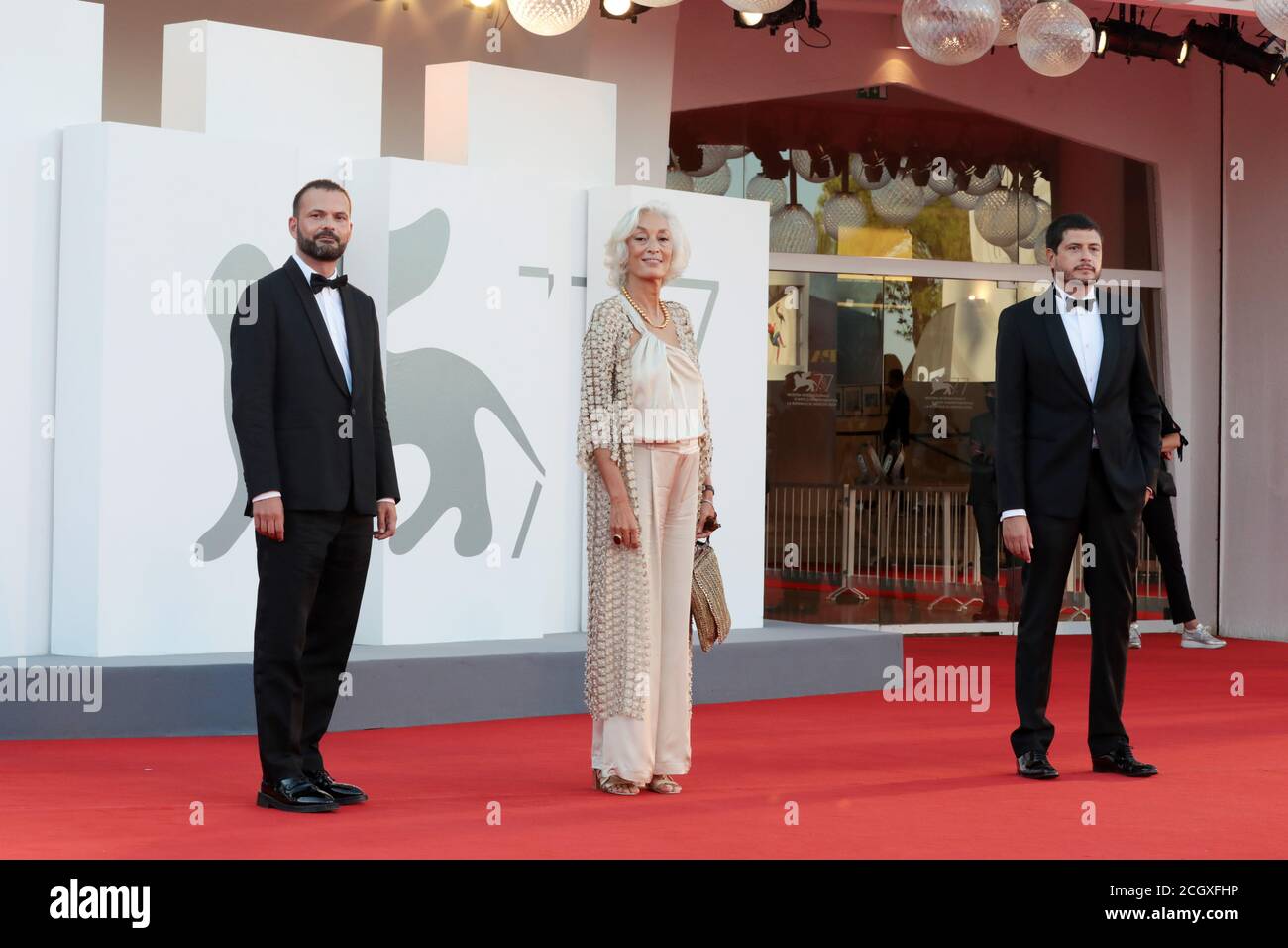 Venice, Italy. 12th Sep, 2020. Luigi De Laurentiis Award Jury Members ...