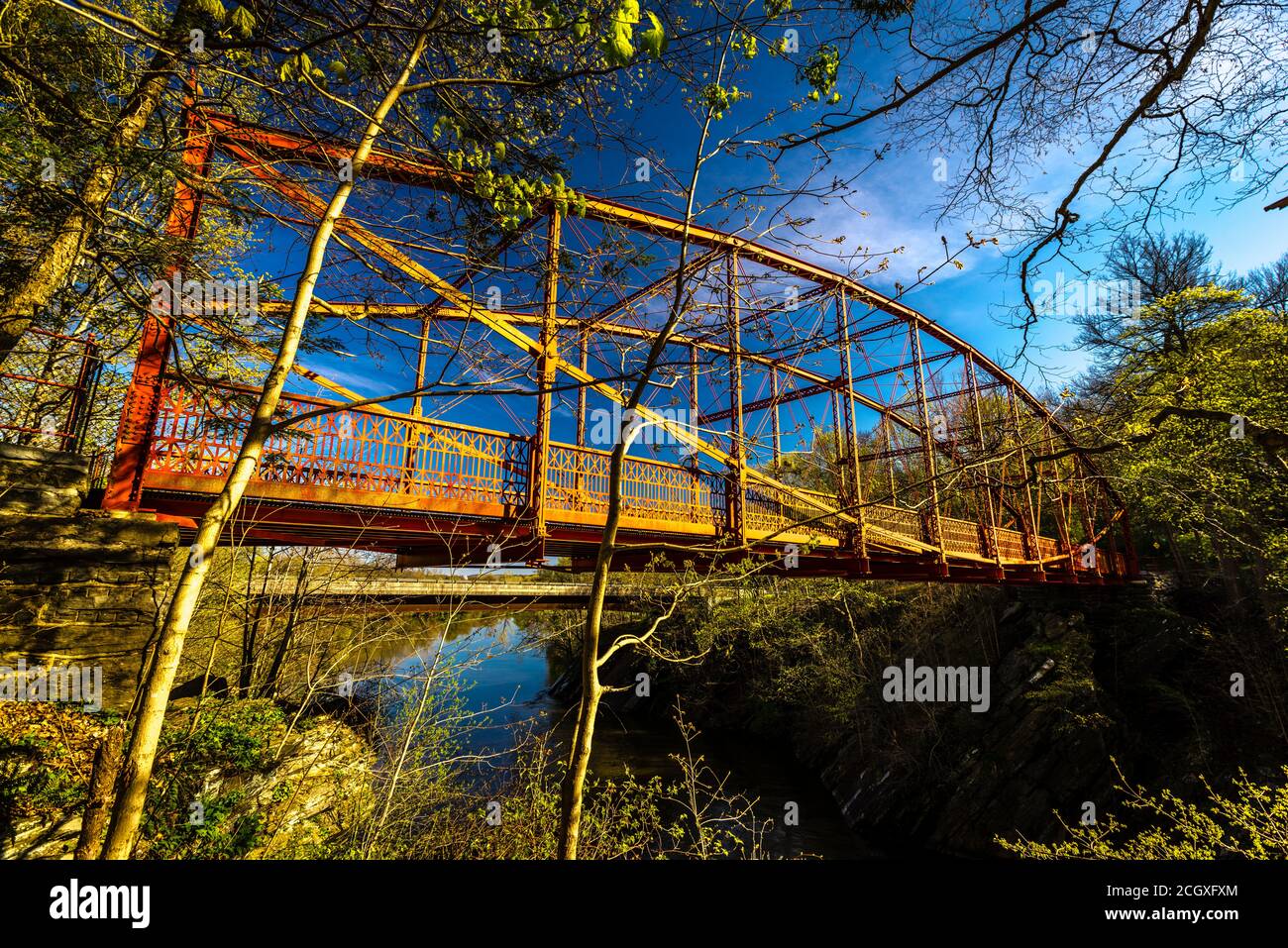 Lover's Leap Bridge New Milford, Connecticut, USA Stock Photo - Alamy