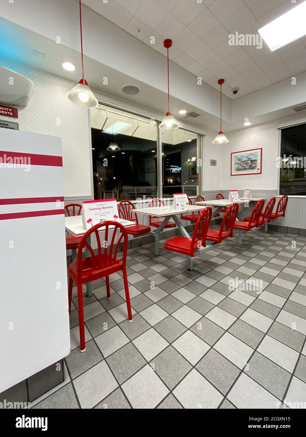 In n out burger interior hi-res stock photography and images - Alamy