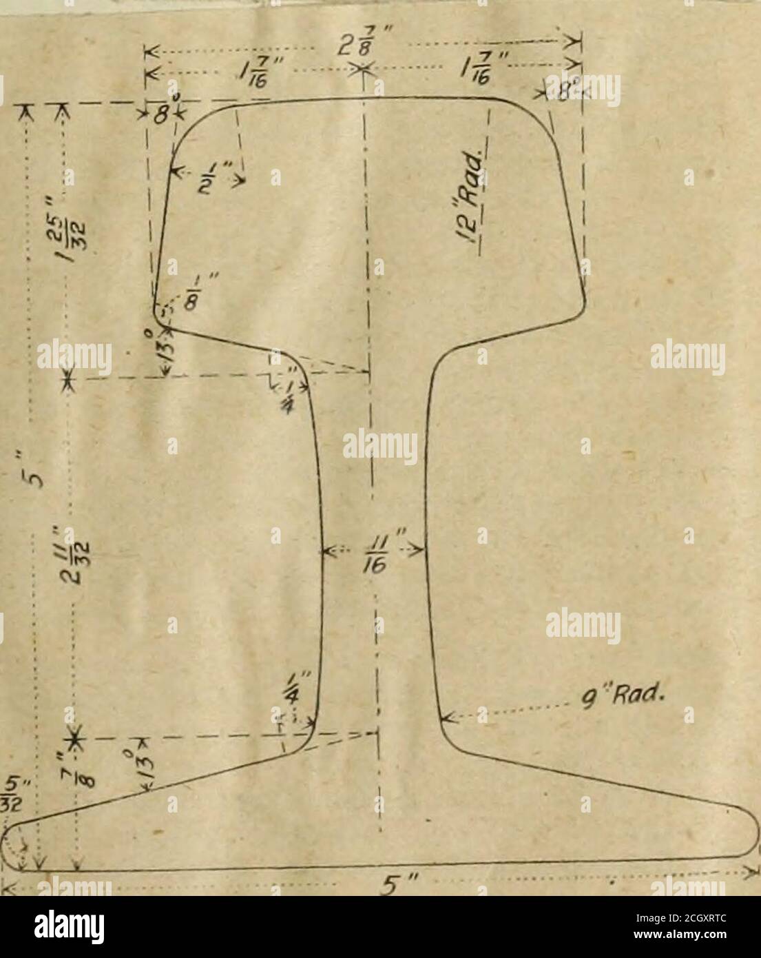 . The history of steel railway rails . .—Bull-head Rail and Cast-iron ...