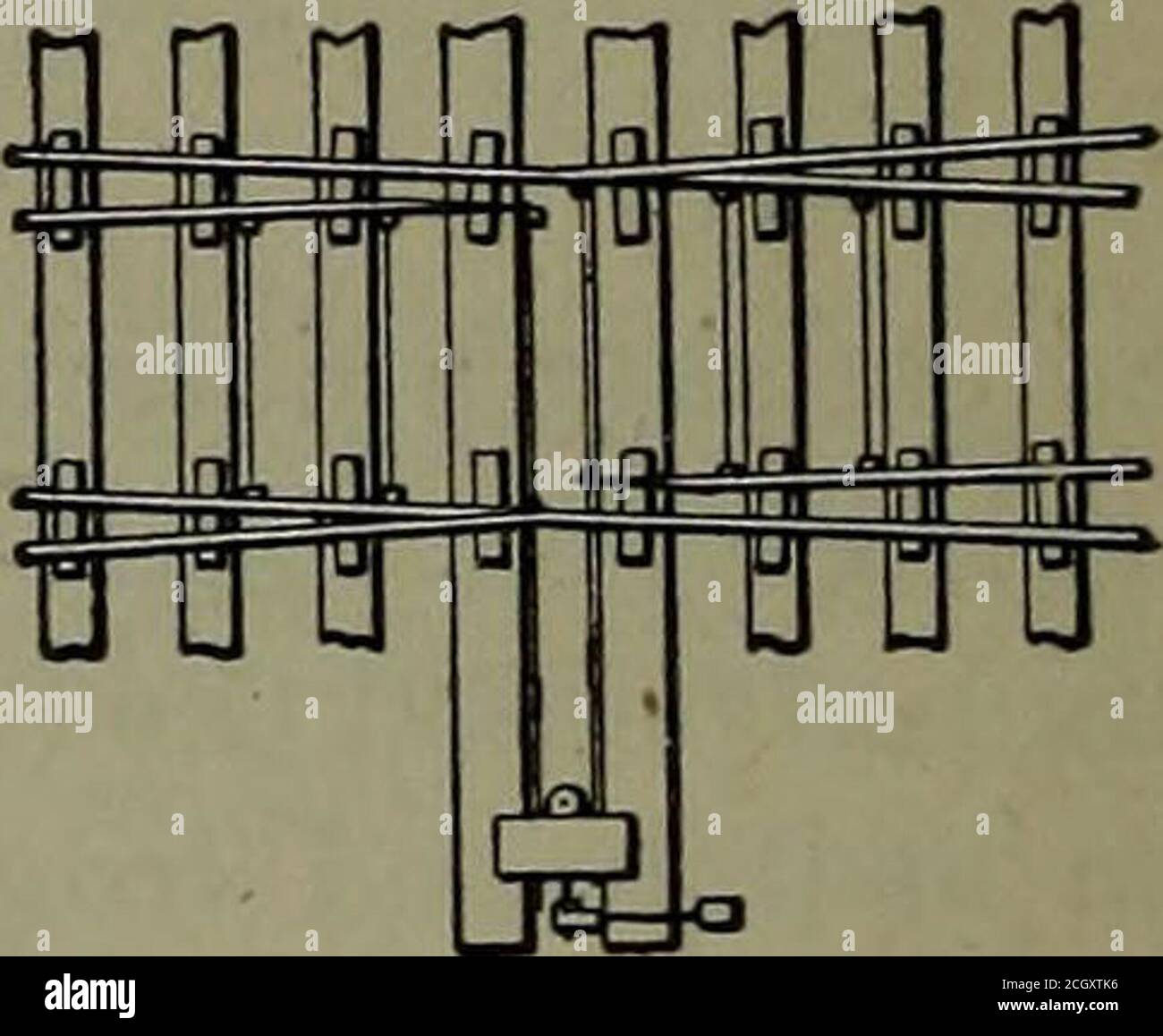 . Railway track and track work . Fig. 64.—Movable-Point Crossing. Fig ...