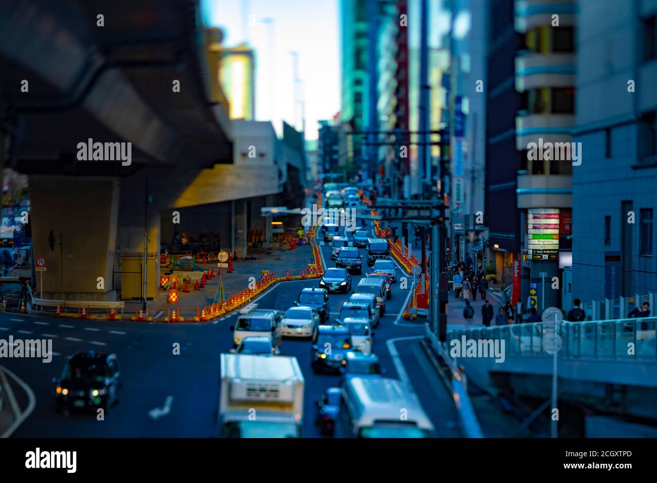 Japan city in miniature hi-res stock photography and images - Alamy