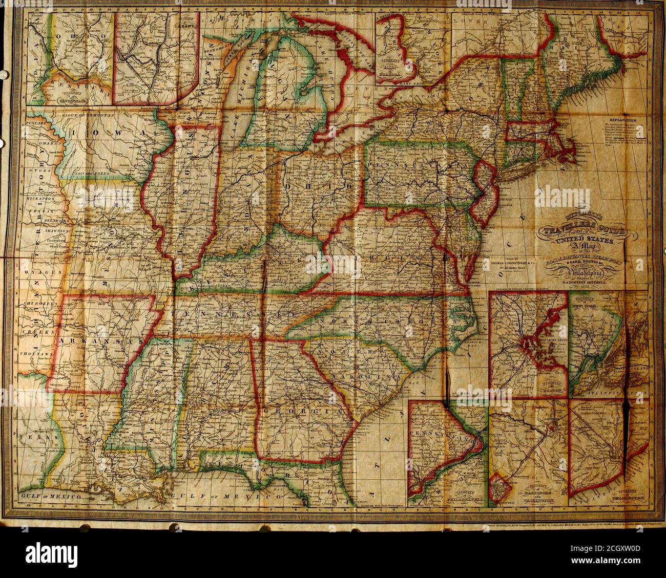 Steam railroad map hi-res stock photography and images - Alamy
