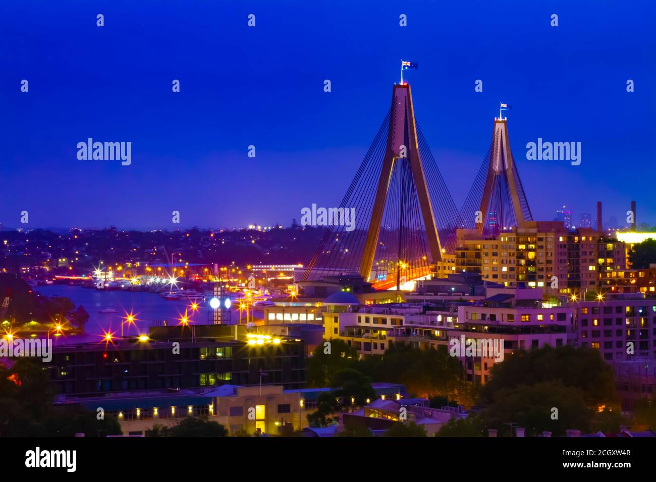 Cityscape bayarea sydney harbour bridge hi-res stock photography and ...