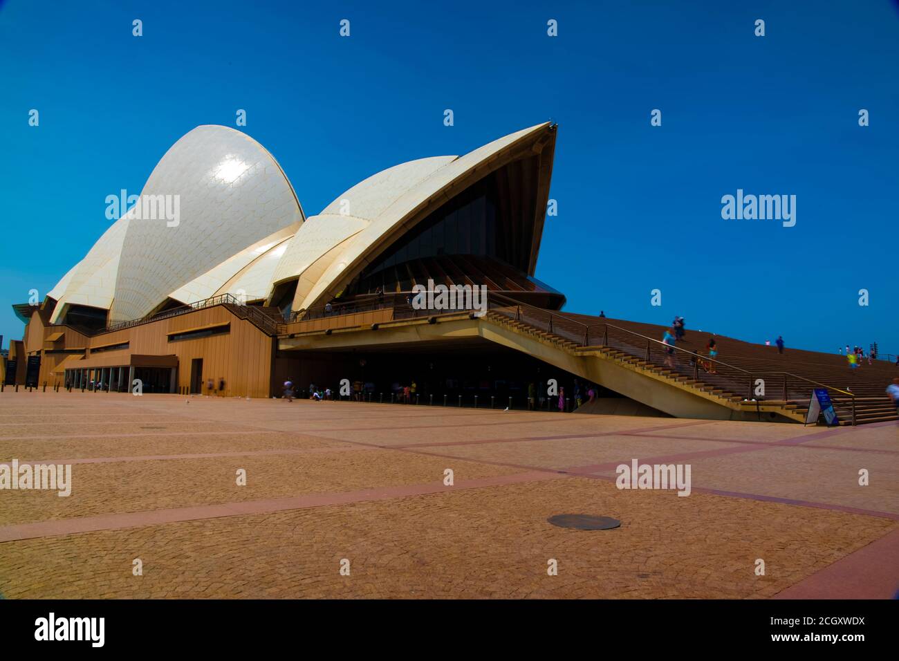 Opera house in Sydney wide shot Stock Photo - Alamy