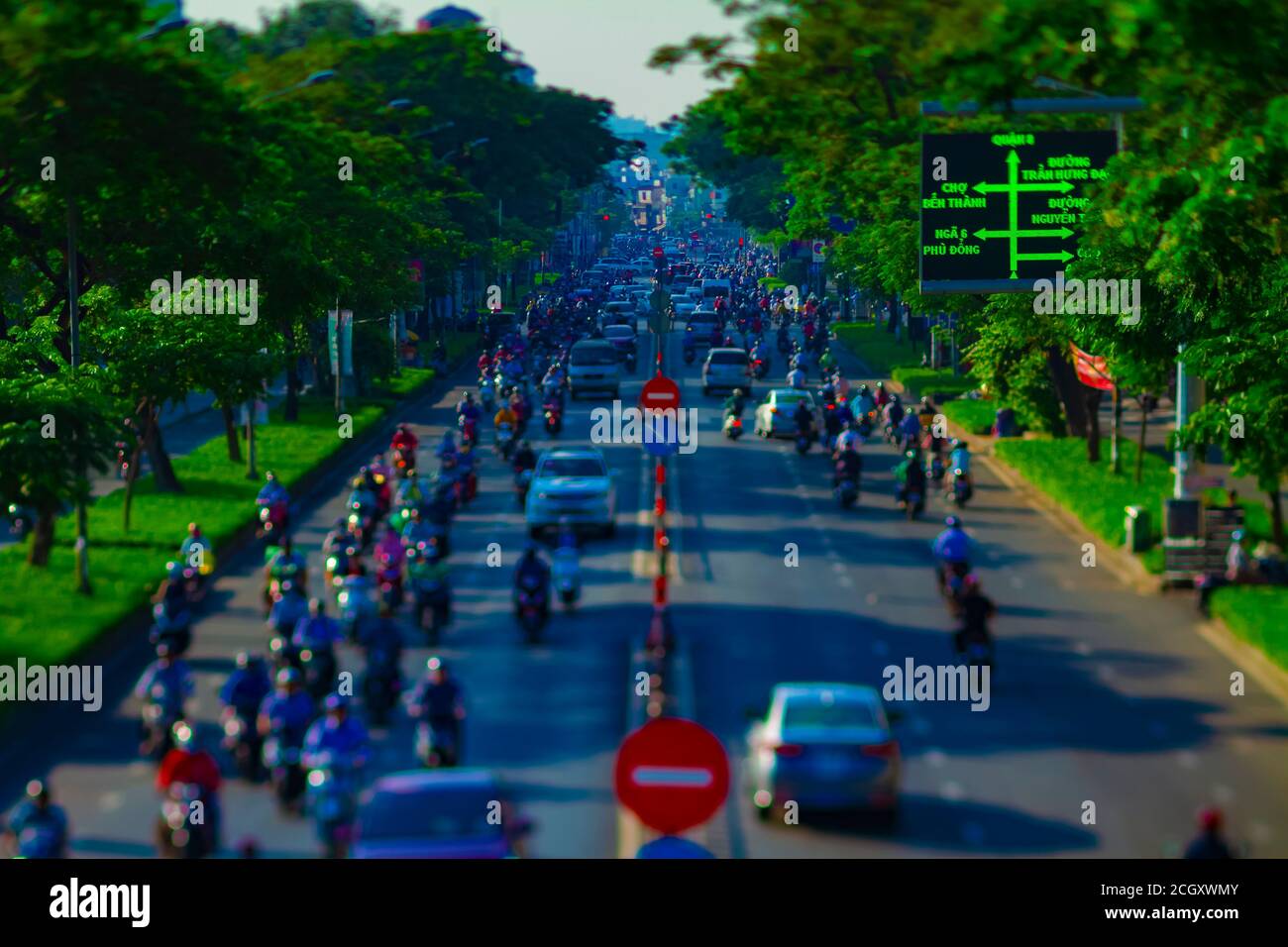 Miniature traffic jam ho hi-res stock photography and images - Alamy