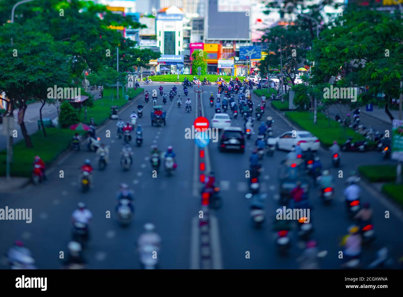 Miniature traffic jam ho hi-res stock photography and images - Alamy