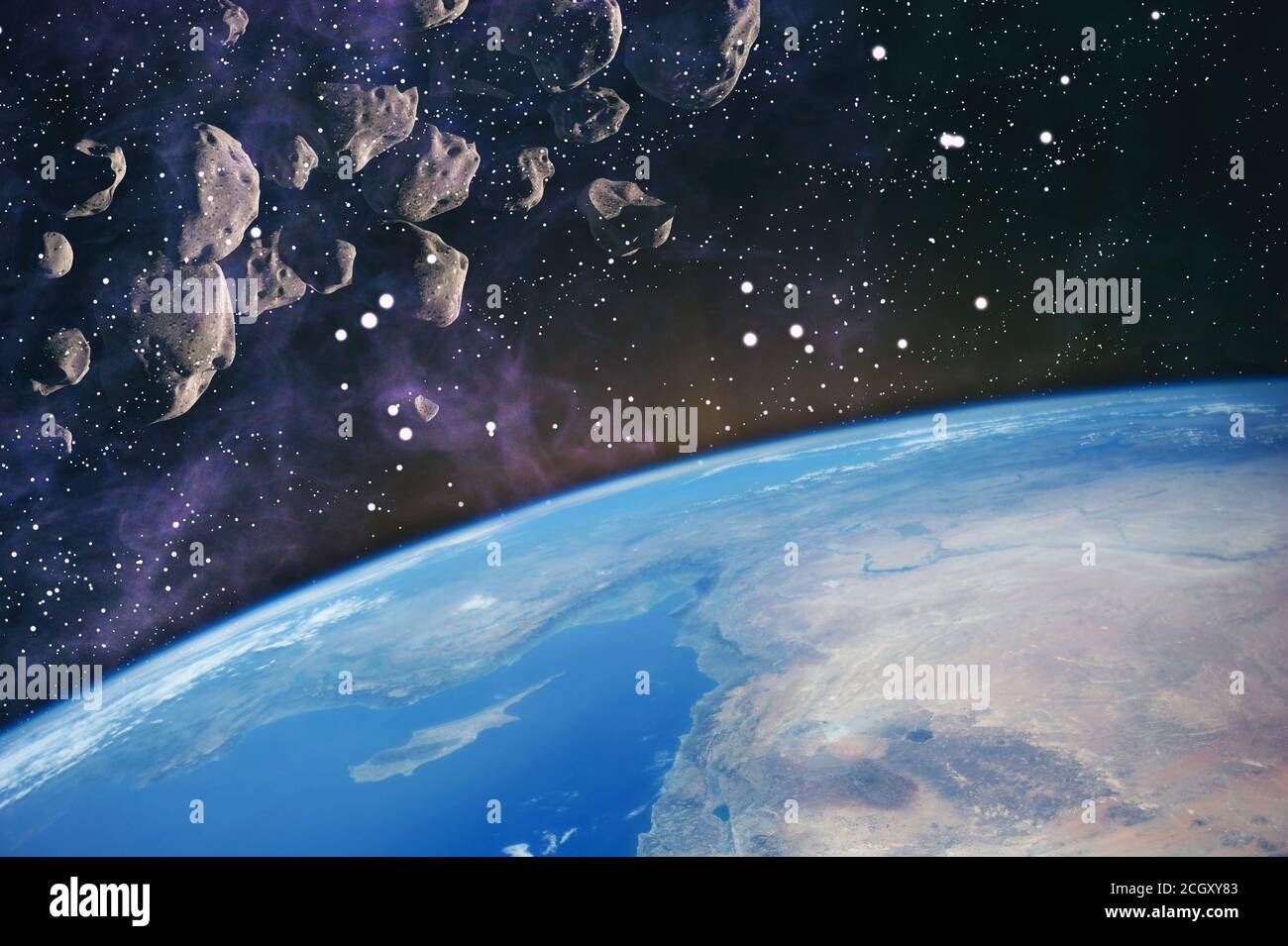 Deep space background with stardust and shining star. Milky way cosmic ...