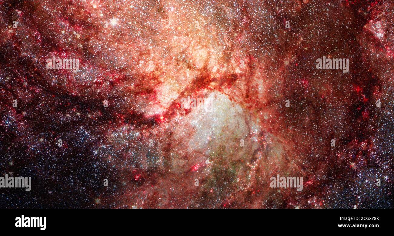 stellar nebula and cosmic dust, cosmic gas clusters and constellations ...