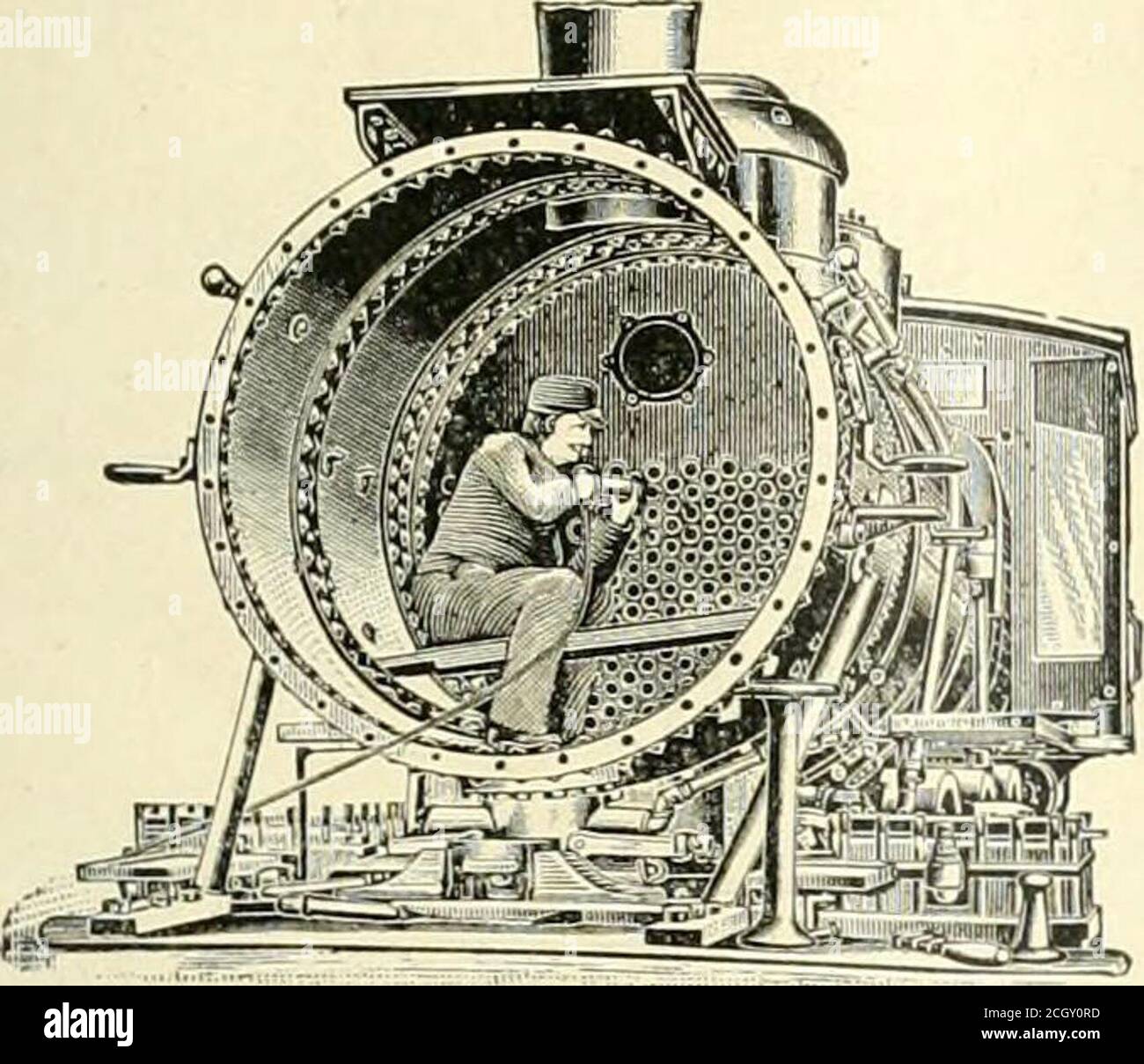 Rock drills air compressors boilers hoists hi-res stock photography and ...