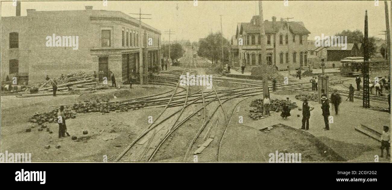 . The street railway review . No. 12, 30-horse-power motors. This train ...