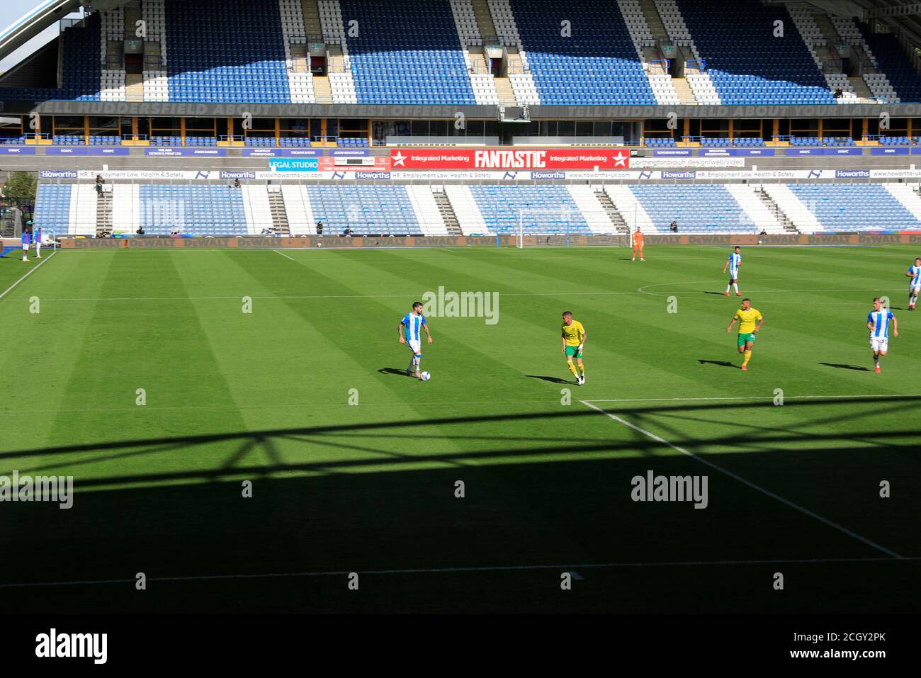 Football without fans during Covid 19 Stock Photo - Alamy