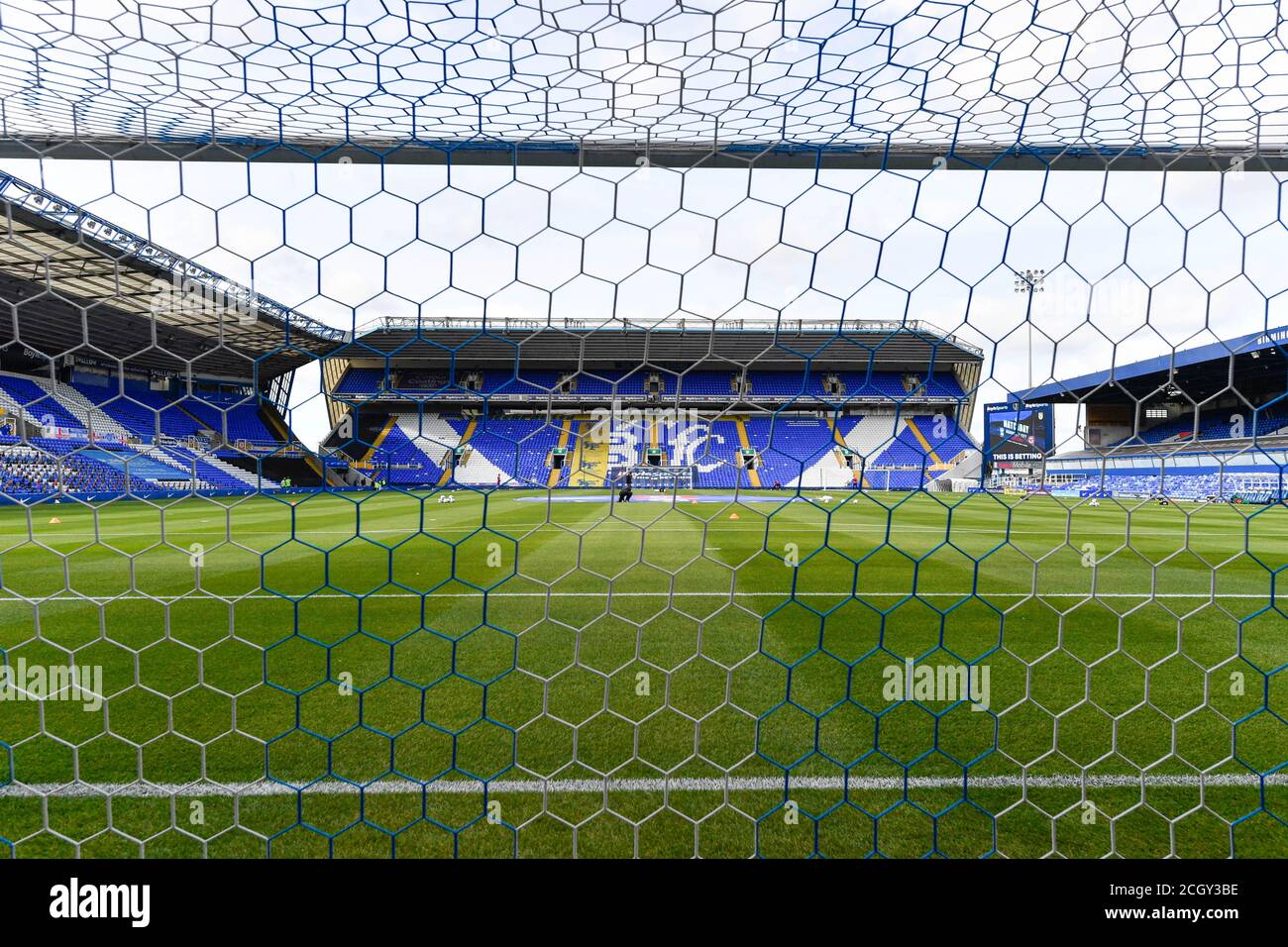 A general view of The Gil Merrick Stand at Birmingham City Stock Photo ...