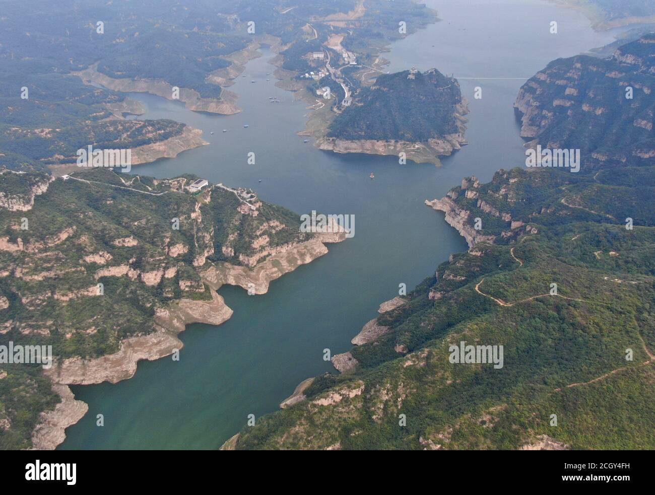 Xiaolangdi dam hi-res stock photography and images - Alamy