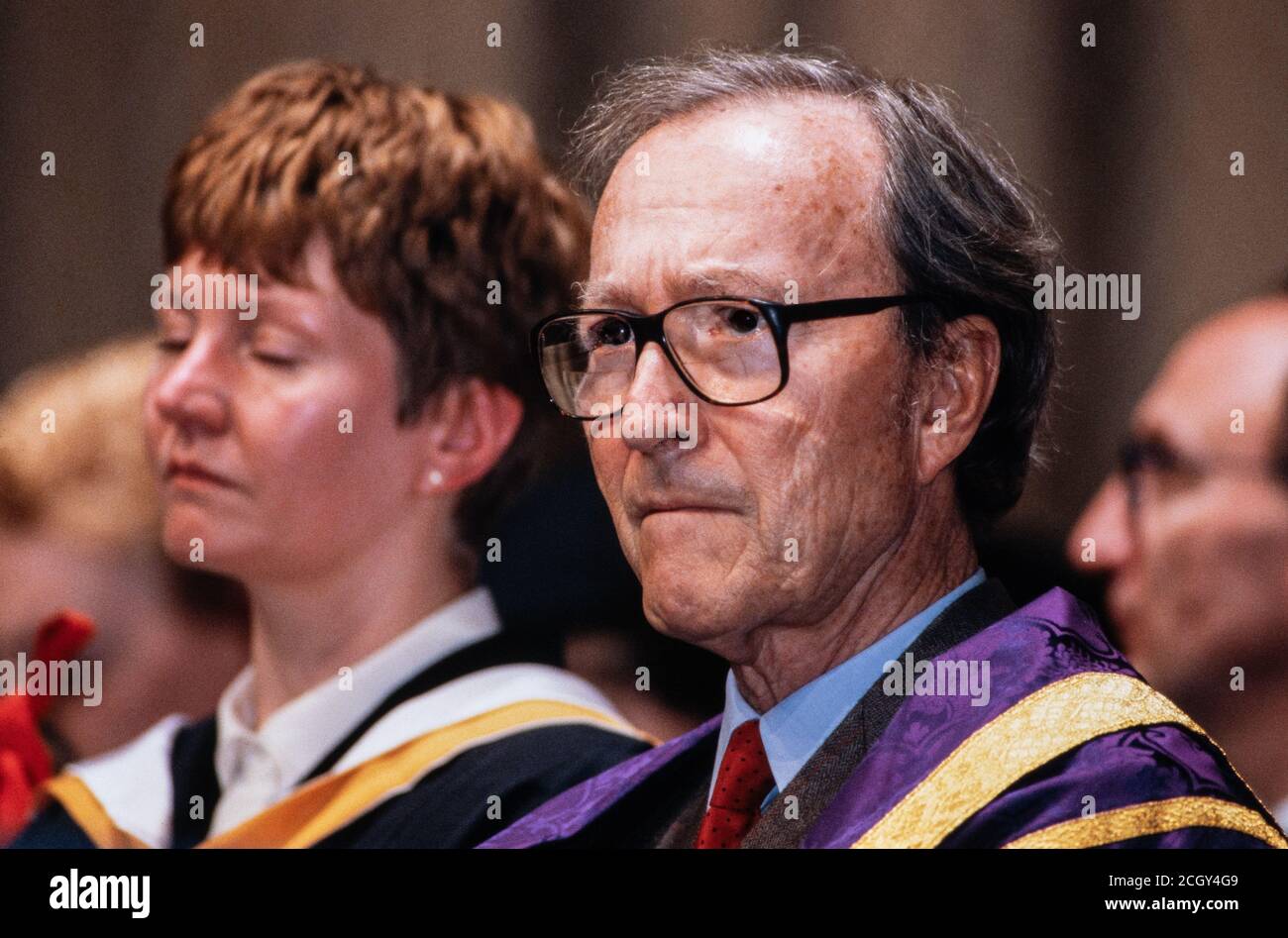 Paul Hamlyn, Vice Chancellor of Thames Valley University attending an ...