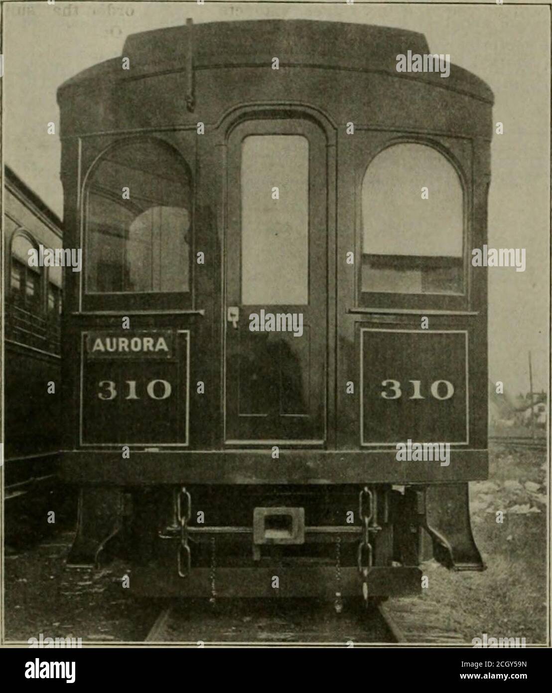 . Electric railway review . Aurora Elgin & Chicago Cars—Interior Side ...