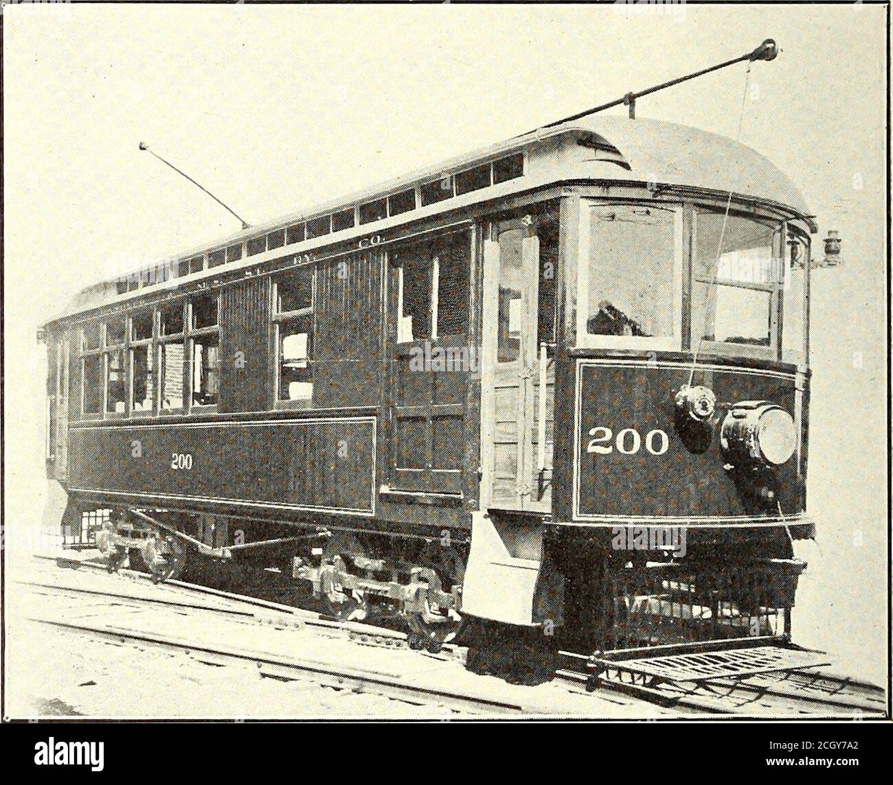. Electric railway journal . transoms are also bolted, the whole form ...