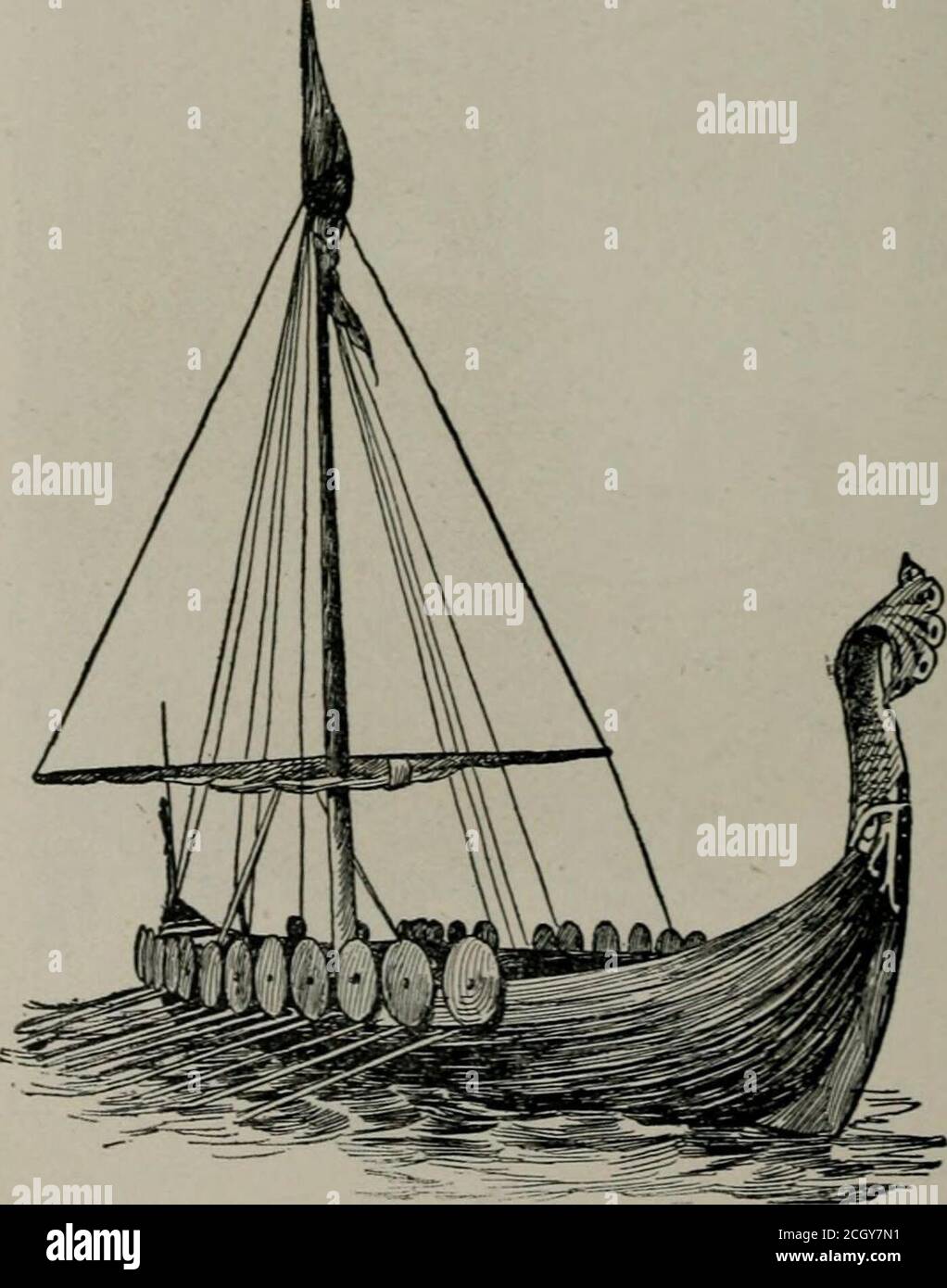 . The science of railways . An early English ship of quaint build.. A ...