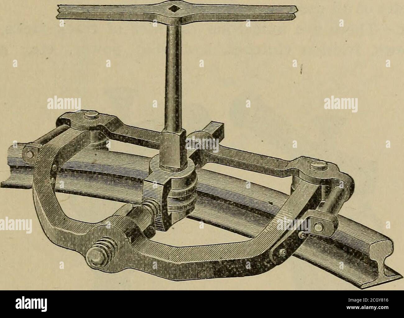 . Railway track and track work . head, a filler block being placed ...