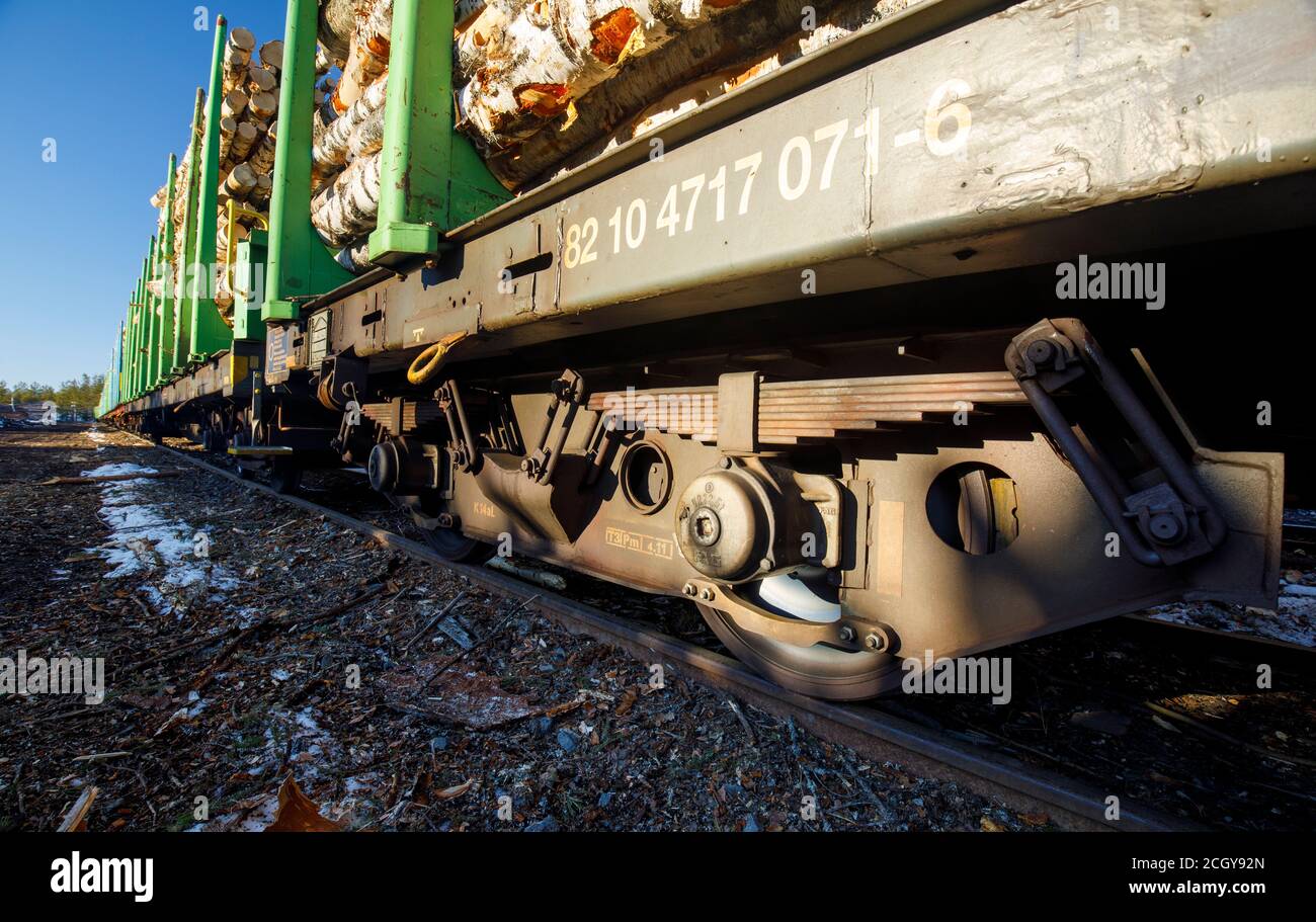 Log Train High Resolution Stock Photography and Images - Alamy