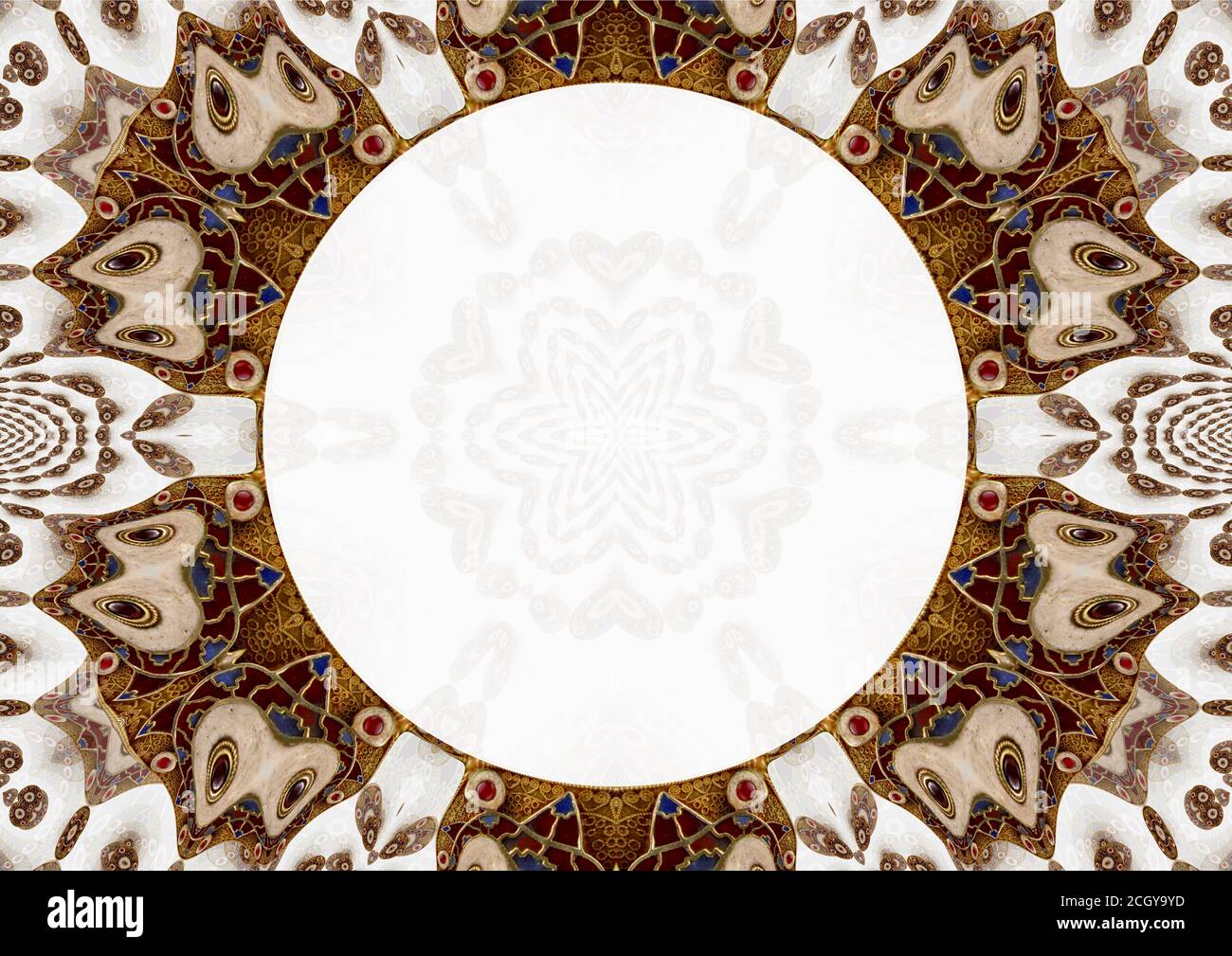 Anglo-Saxon Jute Border Design Stock Photo - Alamy