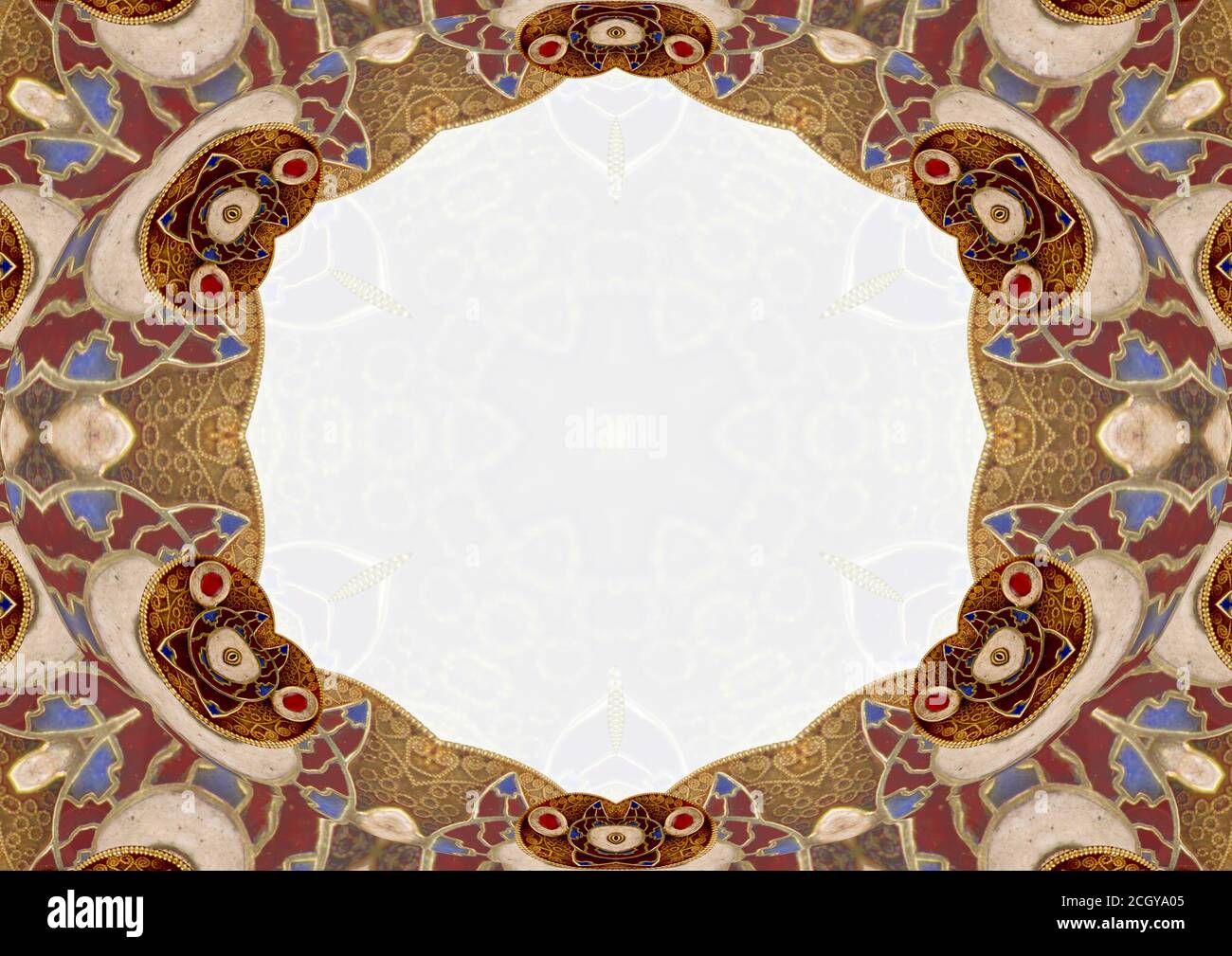 Anglo saxon border design hi-res stock photography and images - Alamy