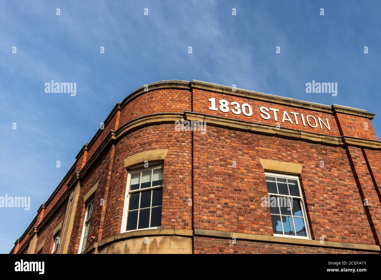 Liverpool road railway station hi-res stock photography and images - Alamy