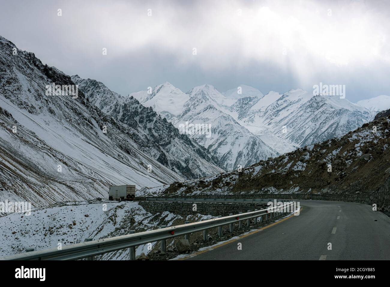 autumn at hunza in norhtern areas of gilgit baltistan , Pakistan Stock ...