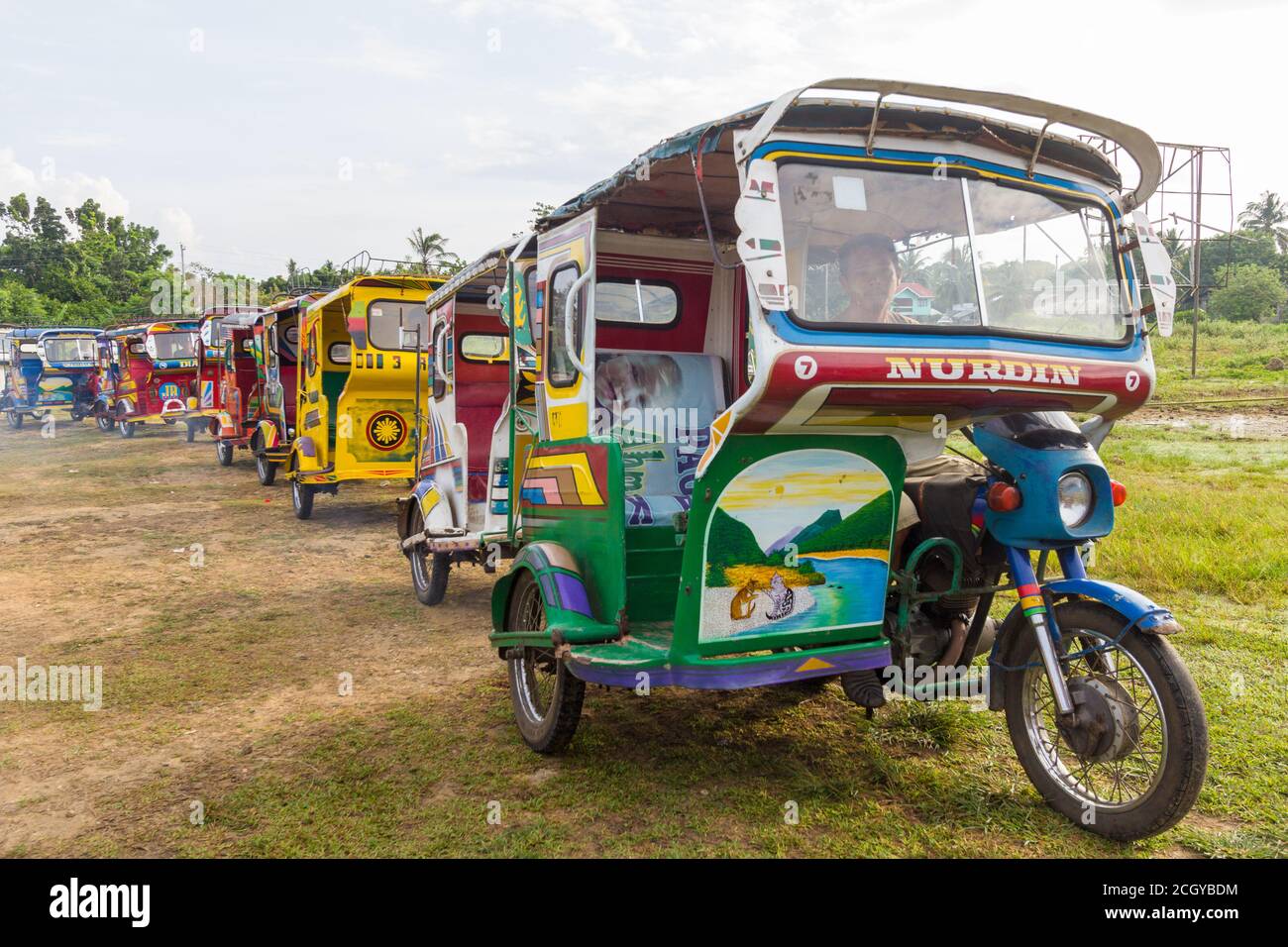 Mindanao tricycle hi-res stock photography and images - Alamy