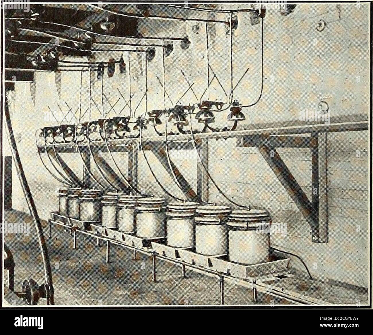 . Electric railway journal . bove the floor of one of the basement ...