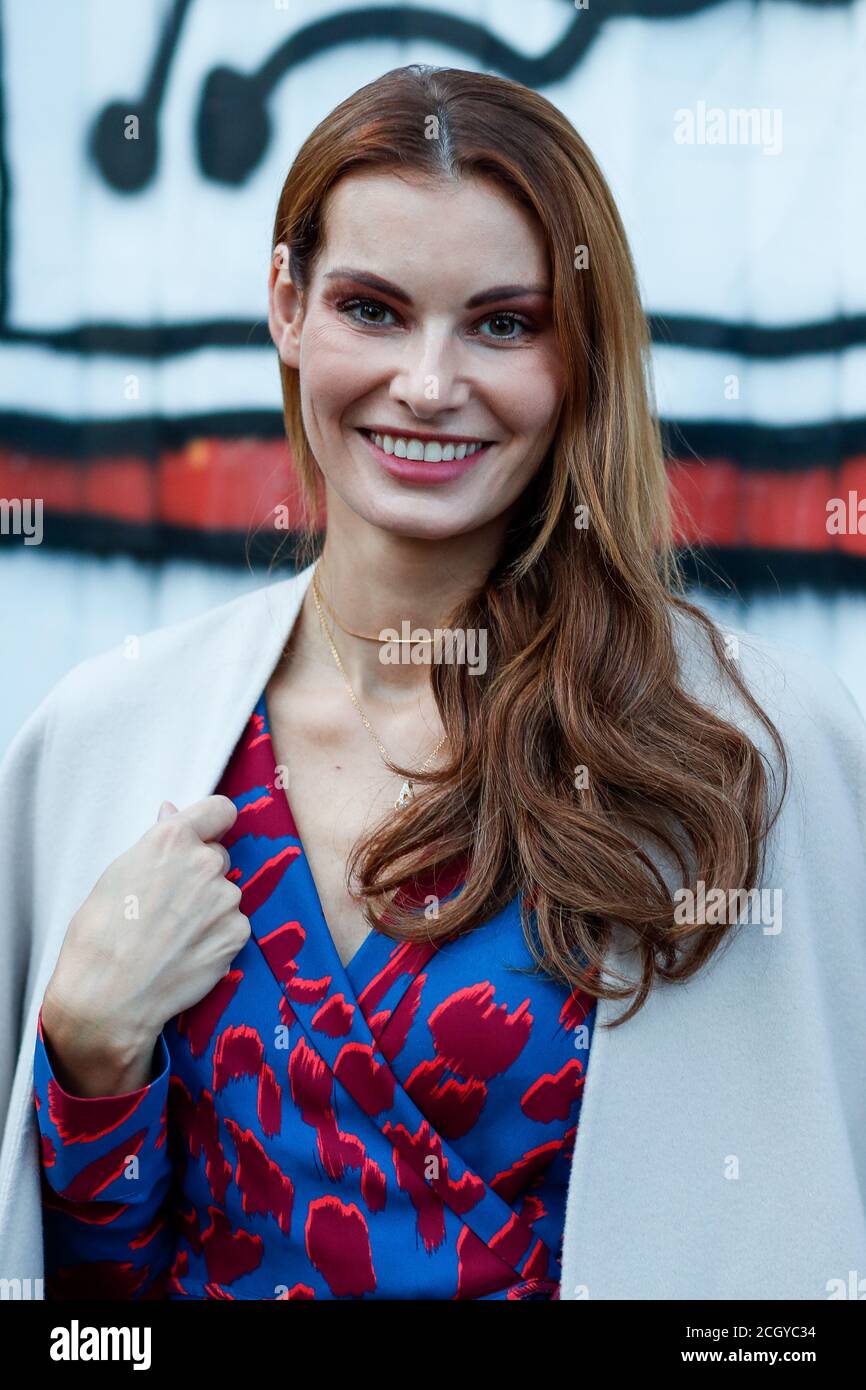 Berlin, Germany. 12th Sep, 2020. Rebecca Kunikowski comes to the ...