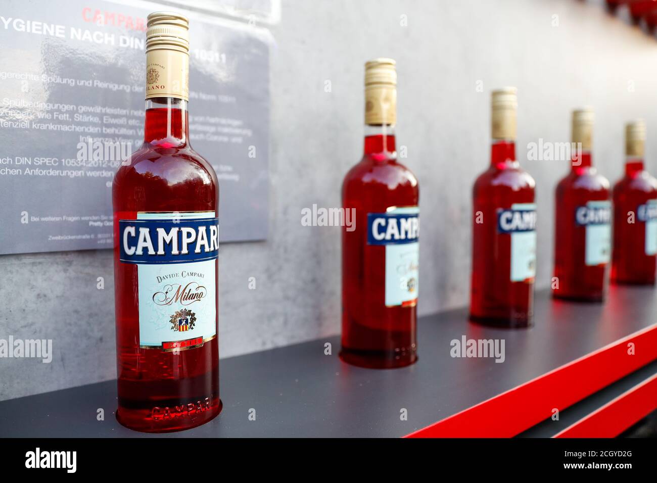Campari bottles hi-res stock photography and images - Alamy